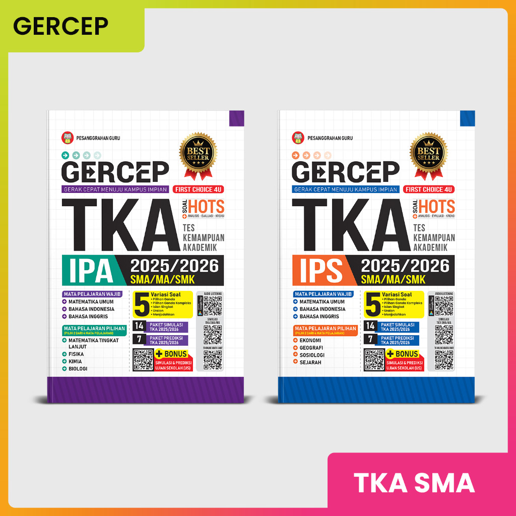 Jual Yrama Widya - Buku Gercep TKA SMA 2025/2026 | IPA IPS | Buku Ujian Nasional Dan Sekolah ...