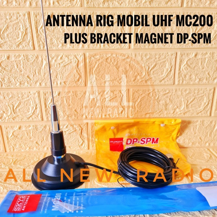 Jual LARIS -PAKET ANTENA RADIO HT RIG MOBIL UHF MC200 MC 200 PLUS BRACKET MAGNET | Shopee Indonesia