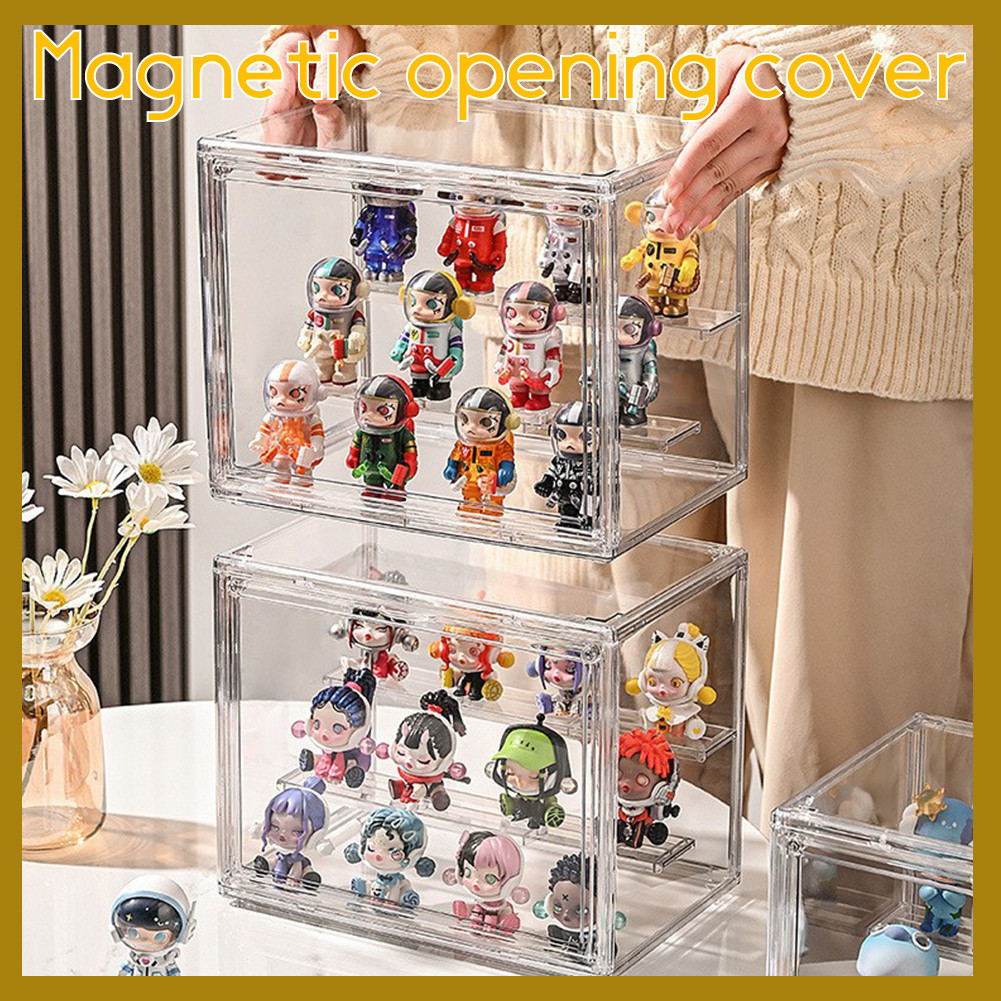 Jual Full Acrylic Pop Mart Blind Box / Pajangan Rak Display Koleksi ...