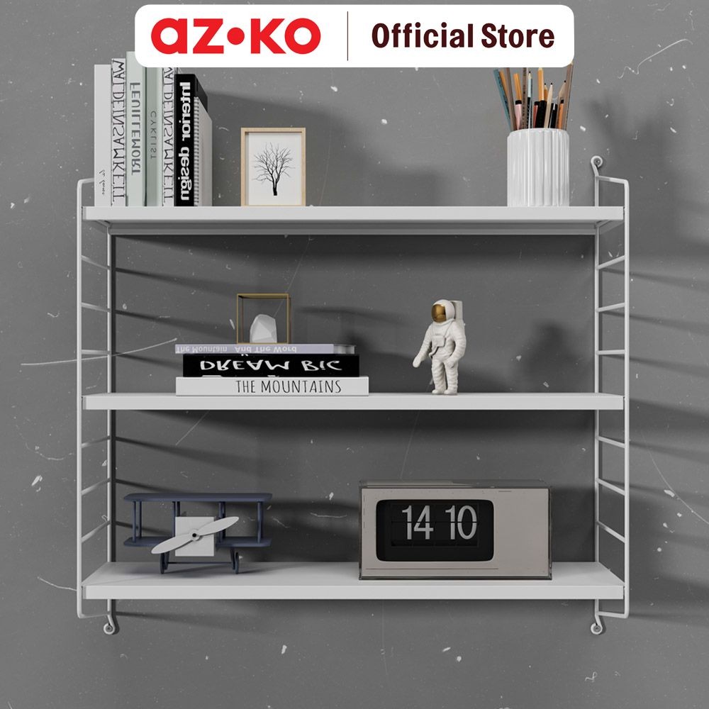 Jual AZKO Stora Rak Dinding 3 Tingkat Wss - Putih Decorative Wall Shelf ...
