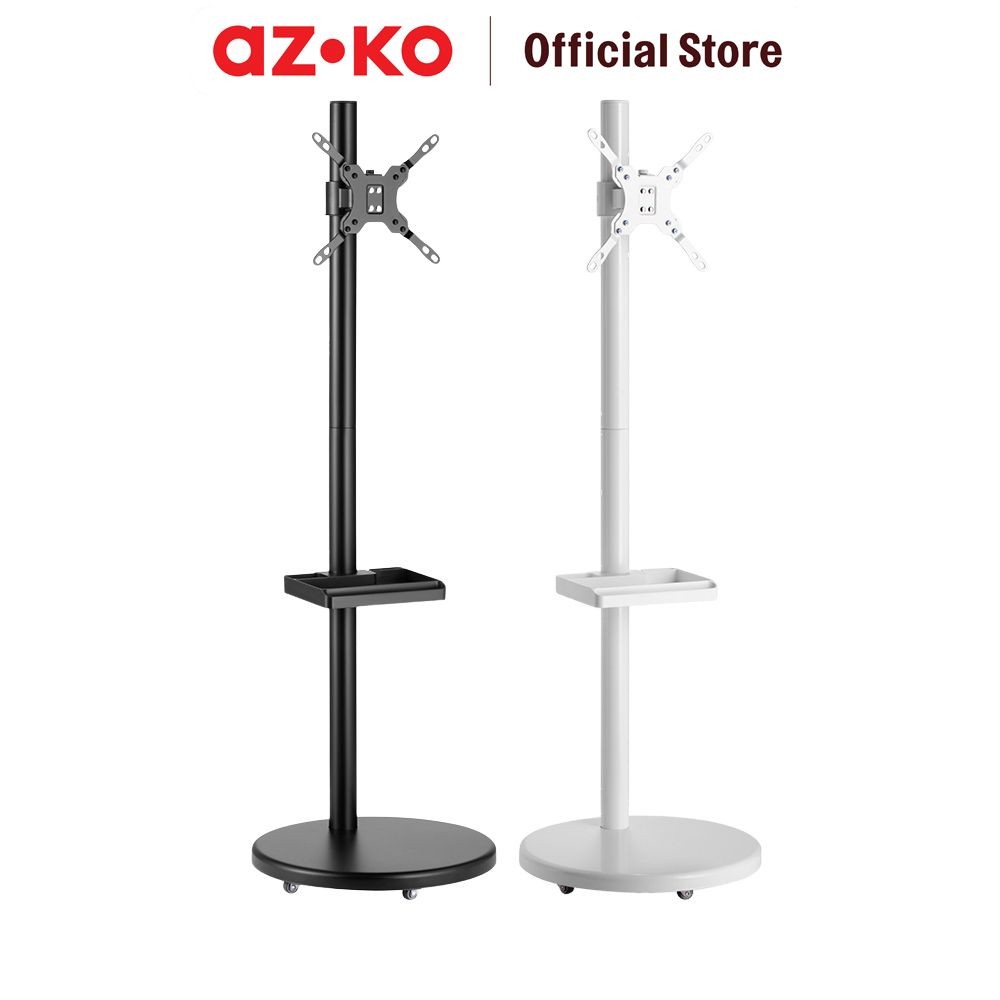 Jual AZKO Krisbow 17-43 inci Bracket Tv Standing Slim Portable Fixture ...