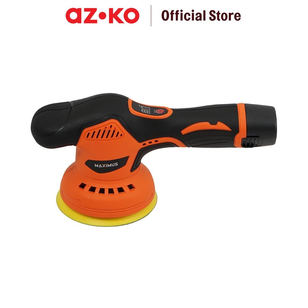 Jual AZKO Maximus Mesin Poles Cordless 5 inci Dengan 2 Baterai ...