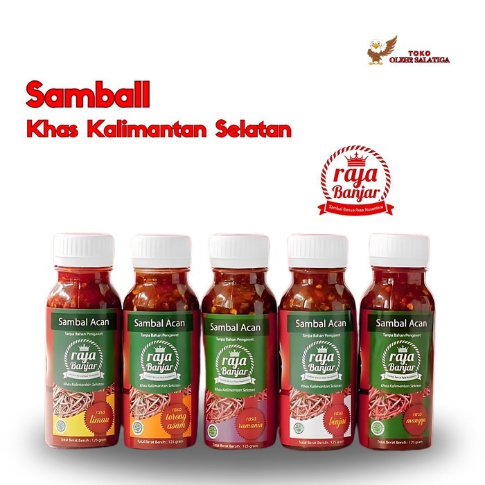 Jual Sambal Acan Raja Banjar Oleh Oleh Khas Kalimantan | Shopee Indonesia
