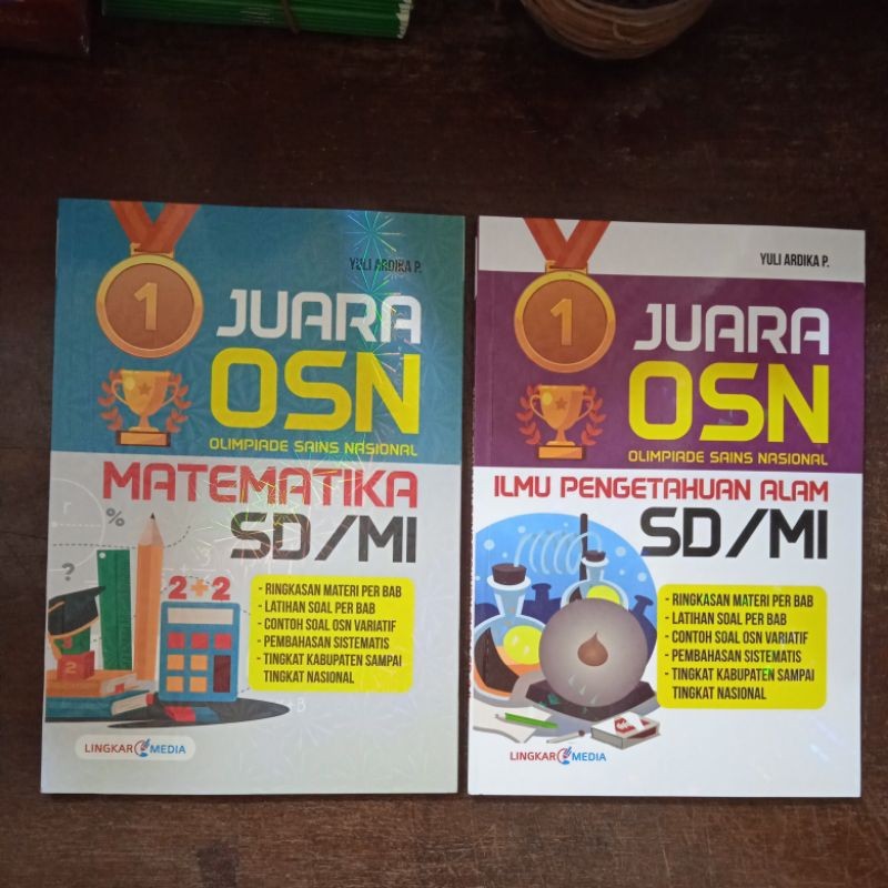 Jual Buku Juara OSN Olimpiade Sains Nasional SD/MI OSN Matematika & OSN IPA | Shopee Indonesia