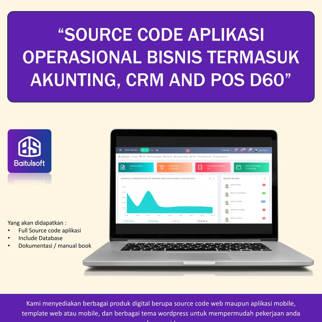 Jual D60 - ROSE BUSINESS SUITE ACCOUNTING, CRM AND POS SOFTWARE | Shopee Indonesia