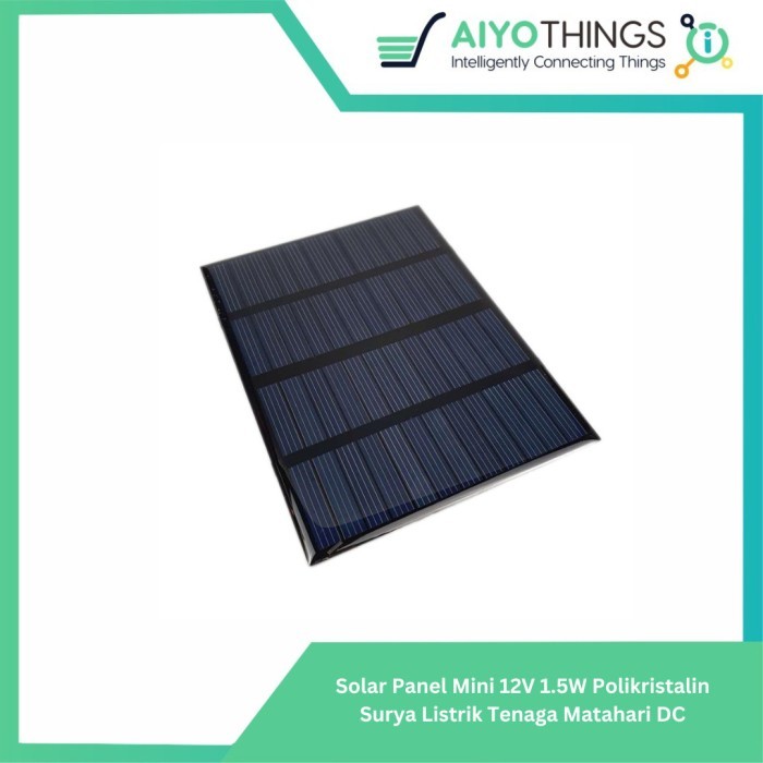 Jual Solar Panel Mini 12V 1.5W Polikristalin Surya Listrik Tenaga ...