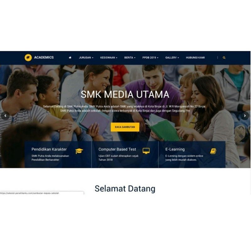 Jual Source Code WEBSITE SEKOLAH DAN PPDB ONLINE | Shopee Indonesia