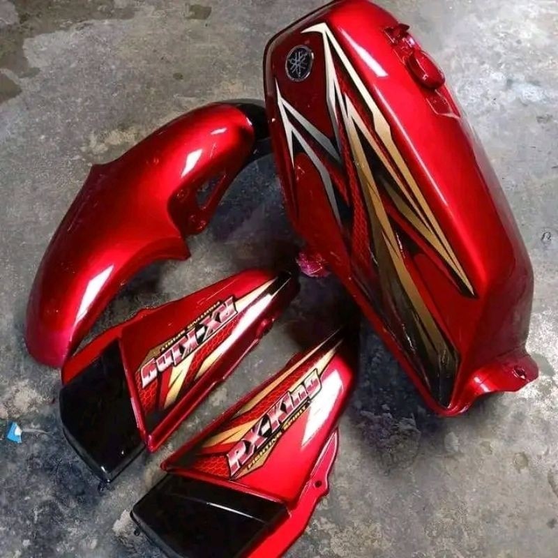 Jual BODI MERAH MARON RXKING TANGKI 1SET BODY RXKING SESUAI GAMBAR ...