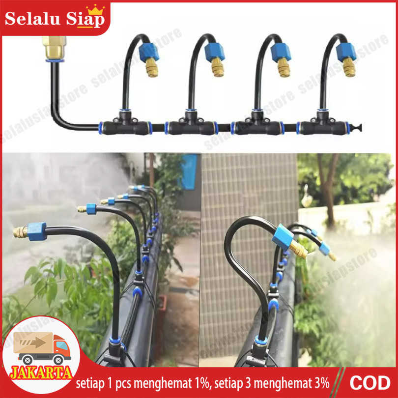 Jual Kit 10 Pcs Flexible Tube with Adjustable Brass Nozzle | Universal ...
