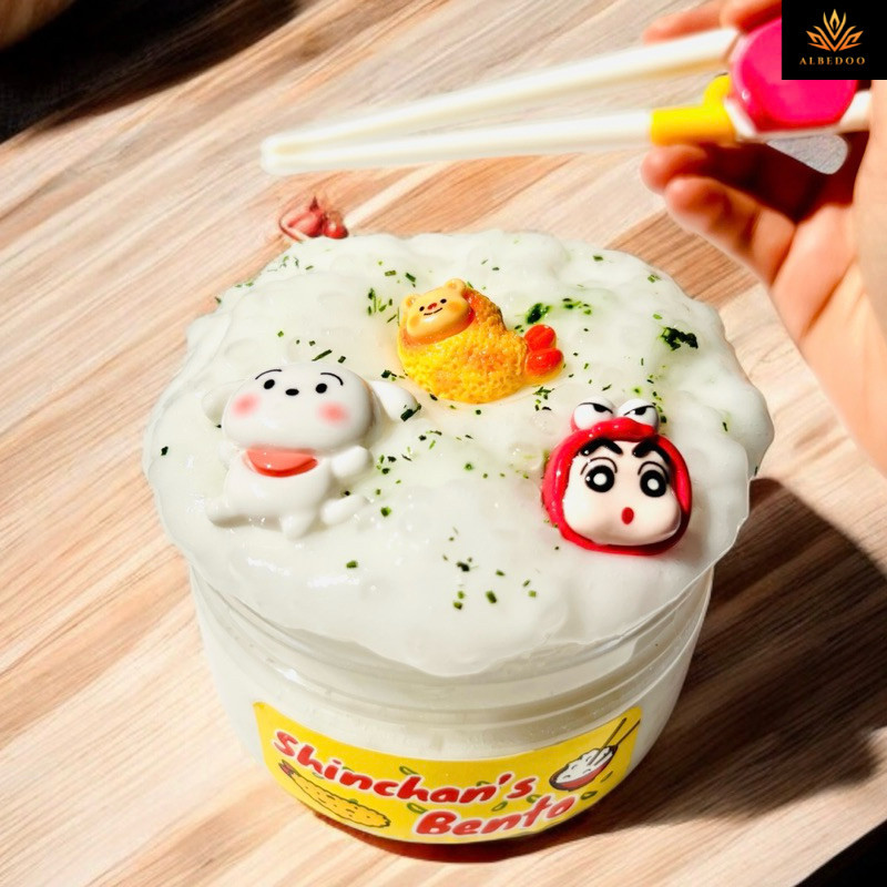 Jual ZENIN Shinchan’s Bento Slime Activity Kit | Shopee Indonesia