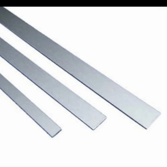 Jual PLAT STRIP ALUMINIUM 1 INCHI / 3 CM PANJANG 6 METER TEBAL 1 MM ...