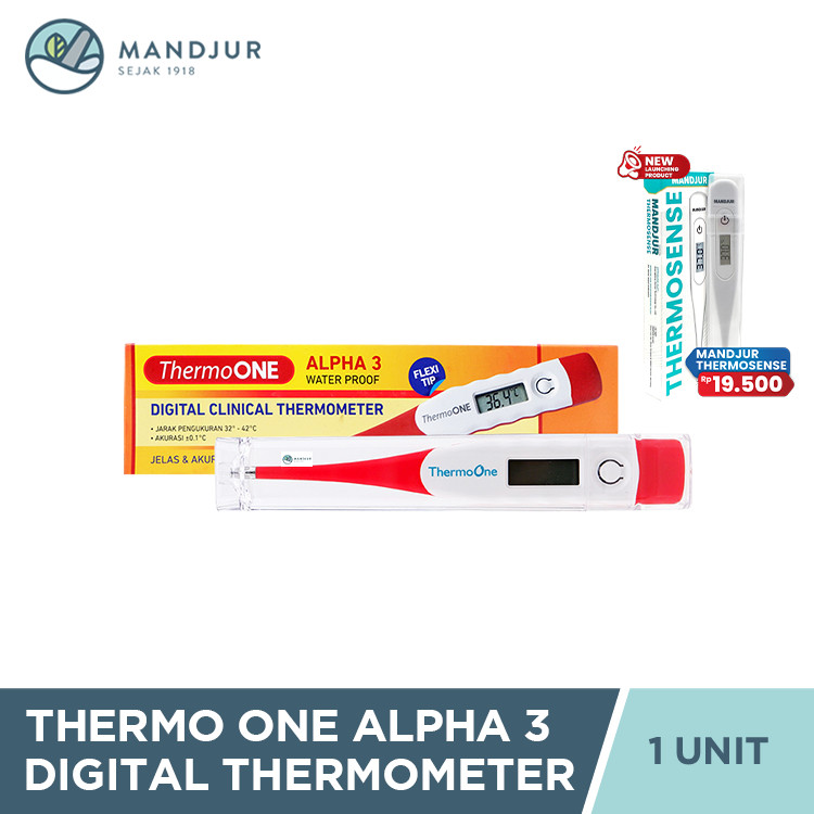 Jual Thermo One Alpha 3 Digital Clinical Thermometer - Alat Pengukur ...