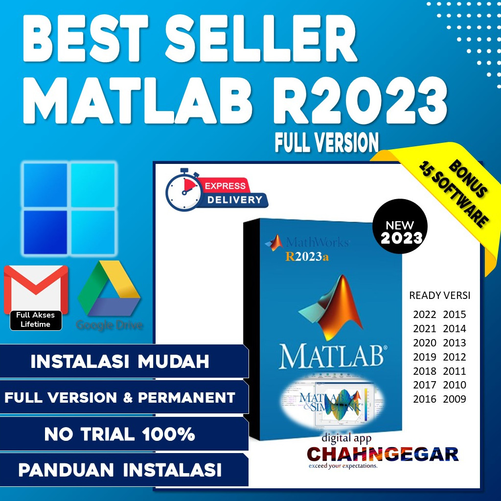 Jual Software Mathworks Matlab 2023 Matlab 2022 / Matlab dan Simulink ...