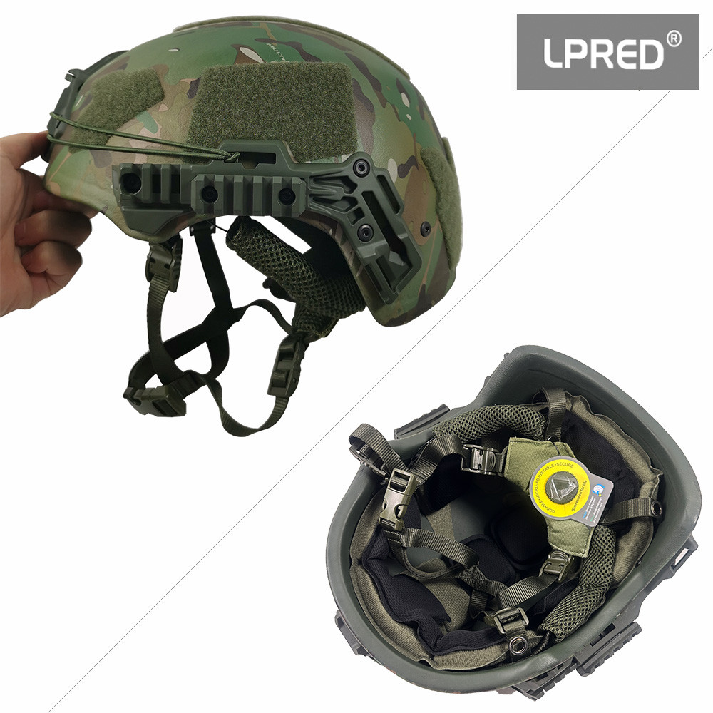 Jual LPRED Real Bulletproof Helmet EXFIL Ballistic High Cut Tactical ...