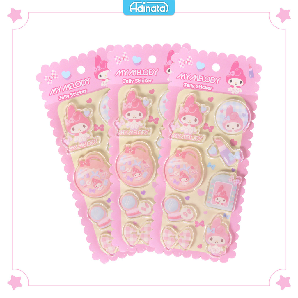 Jual My Melody Jelly Stickers 2513-6101 - Adinata / Sticker | Shopee ...