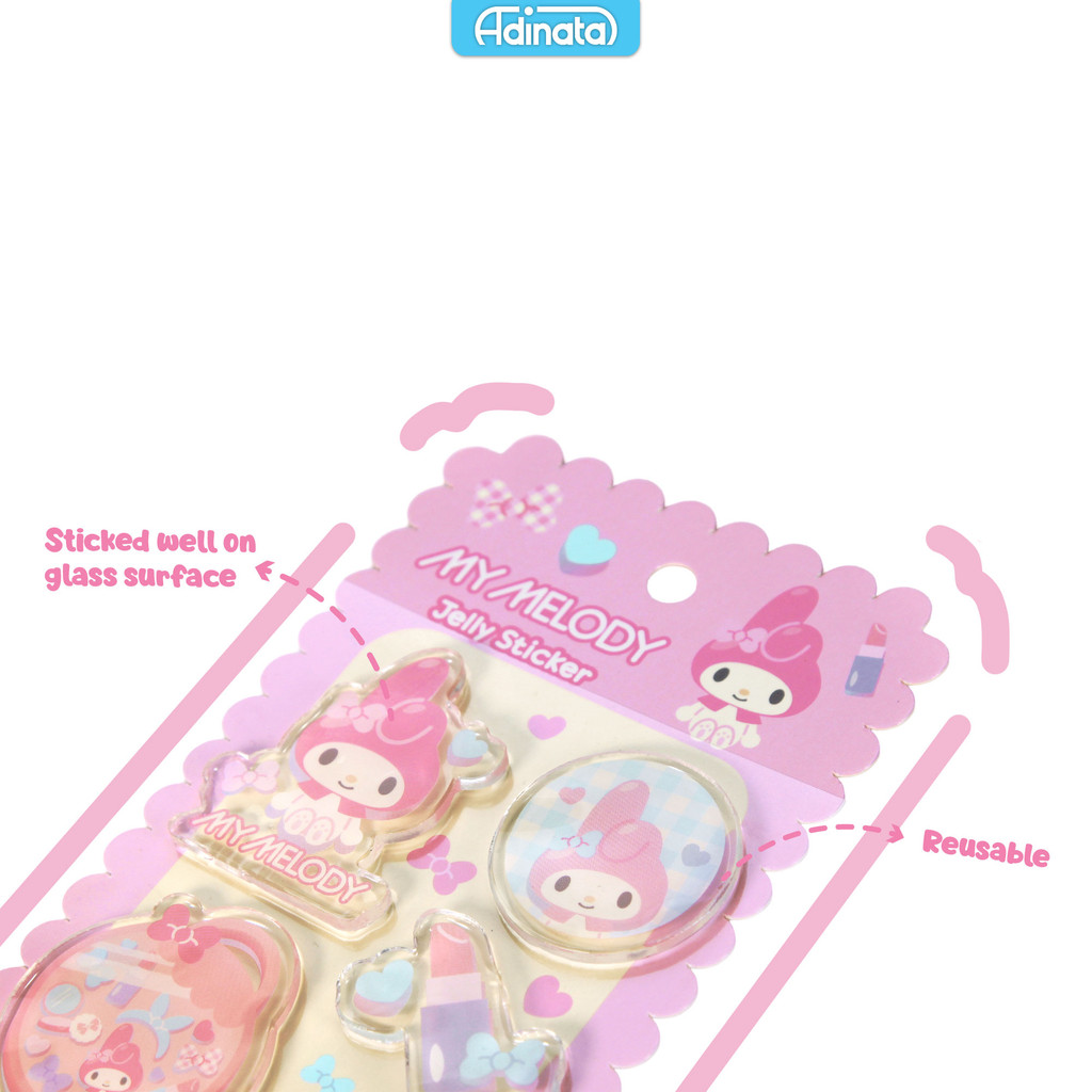 Jual My Melody Jelly Stickers 2513-6101 - Adinata / Sticker | Shopee ...