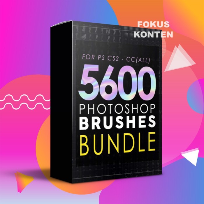 Jual 5600 Photoshop Brushes Mega Bundle - Digital Konten | Shopee Indonesia