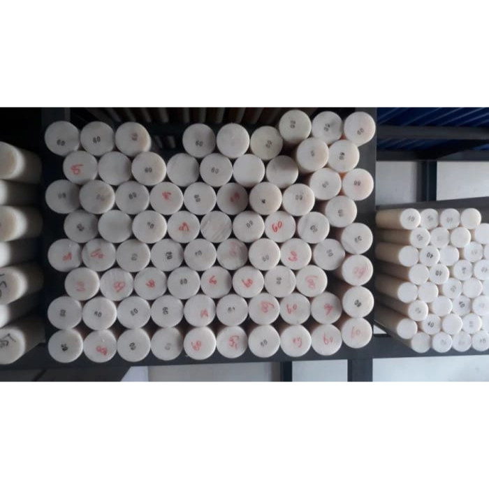 Jual Nylon PE Polyethylene Putih White Rod Batangan HDPE AS Food Grade 10 12 15 20 25 30 35 40 ...
