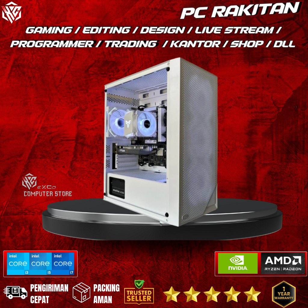 Jual PC RAKITAN GAMING CORE i5 10400F I 16GB I GTX 1650 4GB I SSD I Mantap Banget Buat Render ...