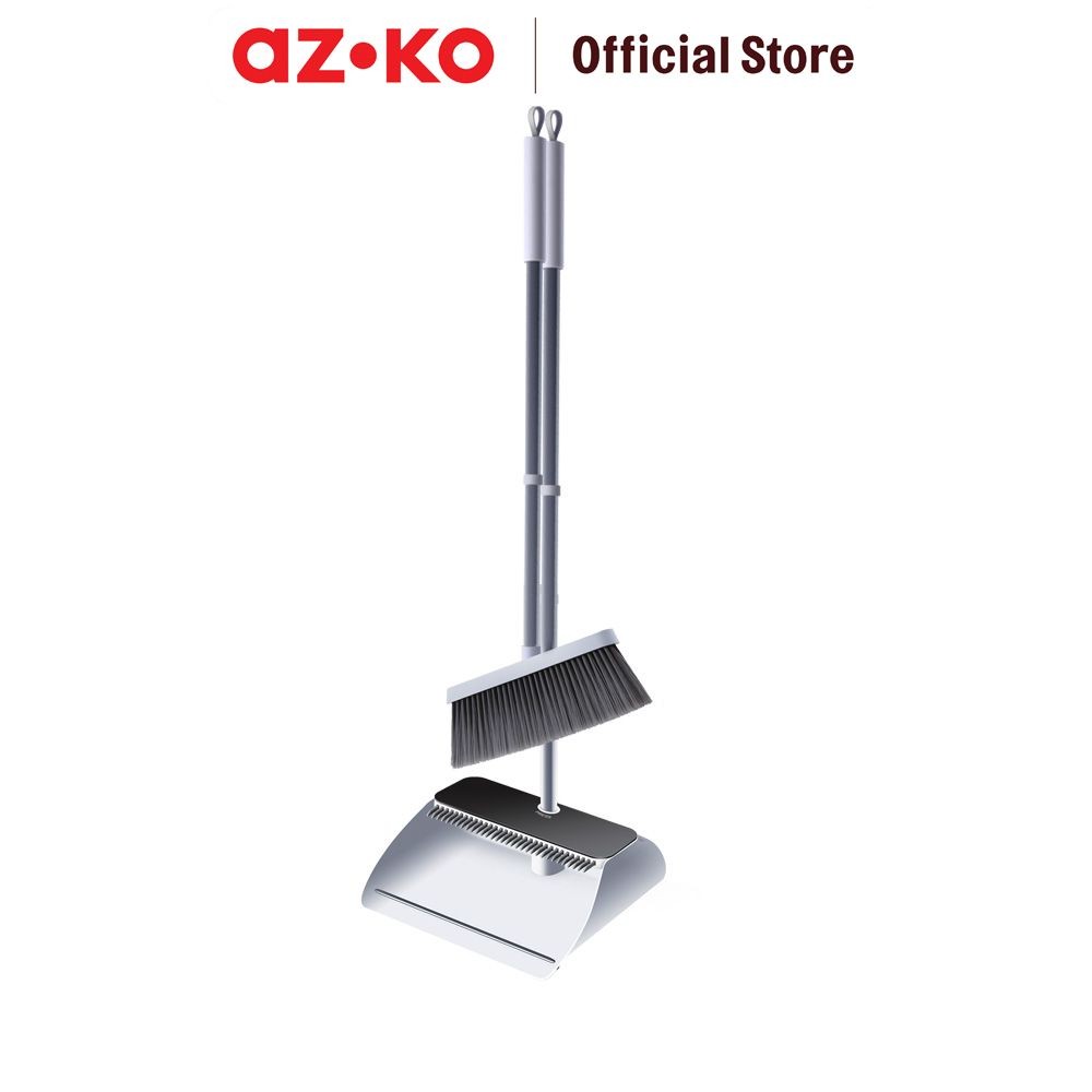 Jual AZKO Proclean Set Sapu & Pengki Dengan Sisir Tarik - Putih Floor ...