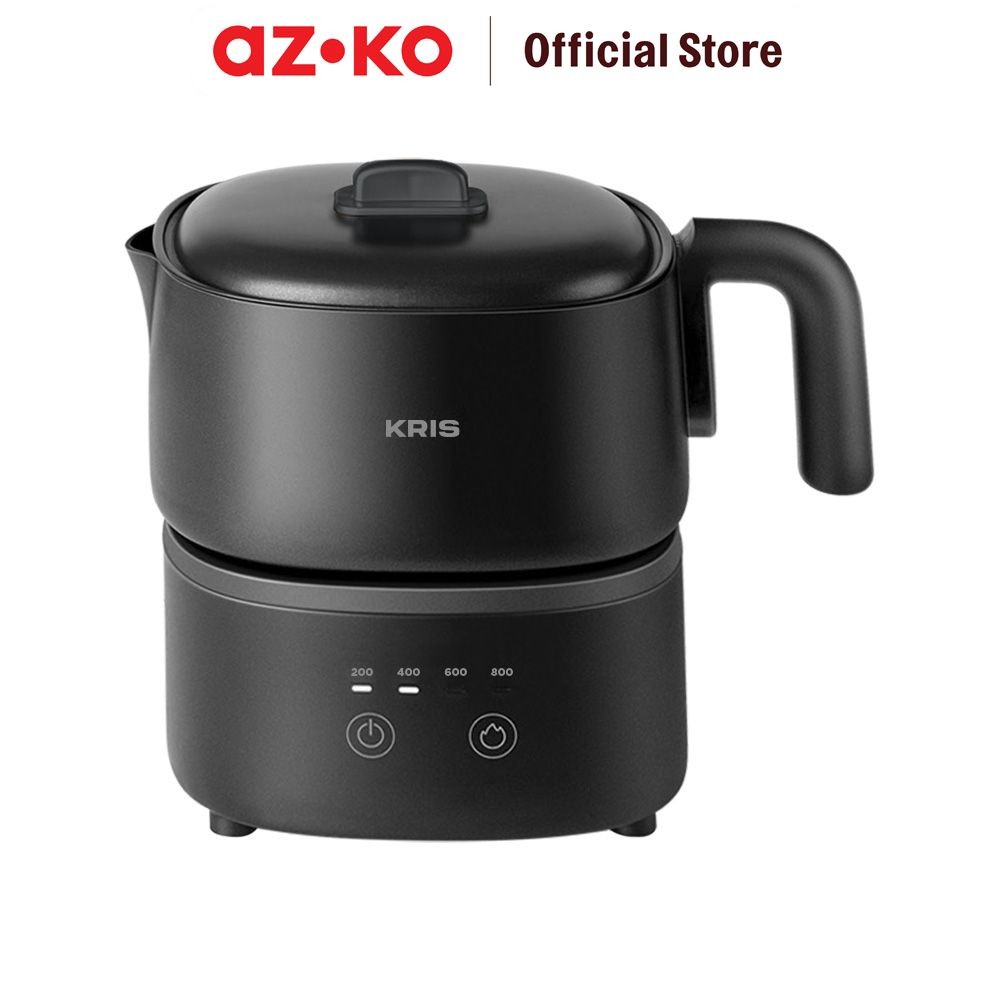 Jual AZKO Kris 1.5 ltr Panci Pot Elektrik Multifungsi - Hitam ...