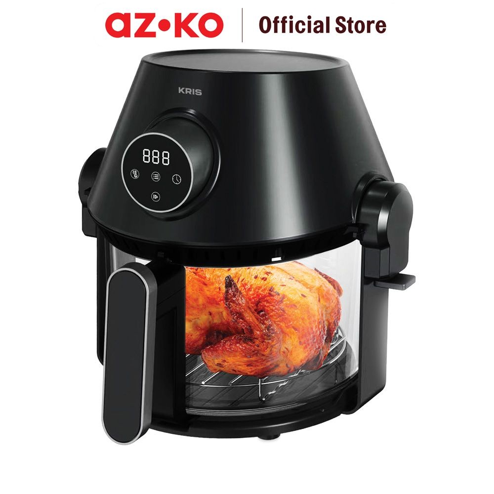 Jual AZKO Kris 3 ltr Air Fryer Dengan grill 2 In 1 - Hitam Alat Masak ...