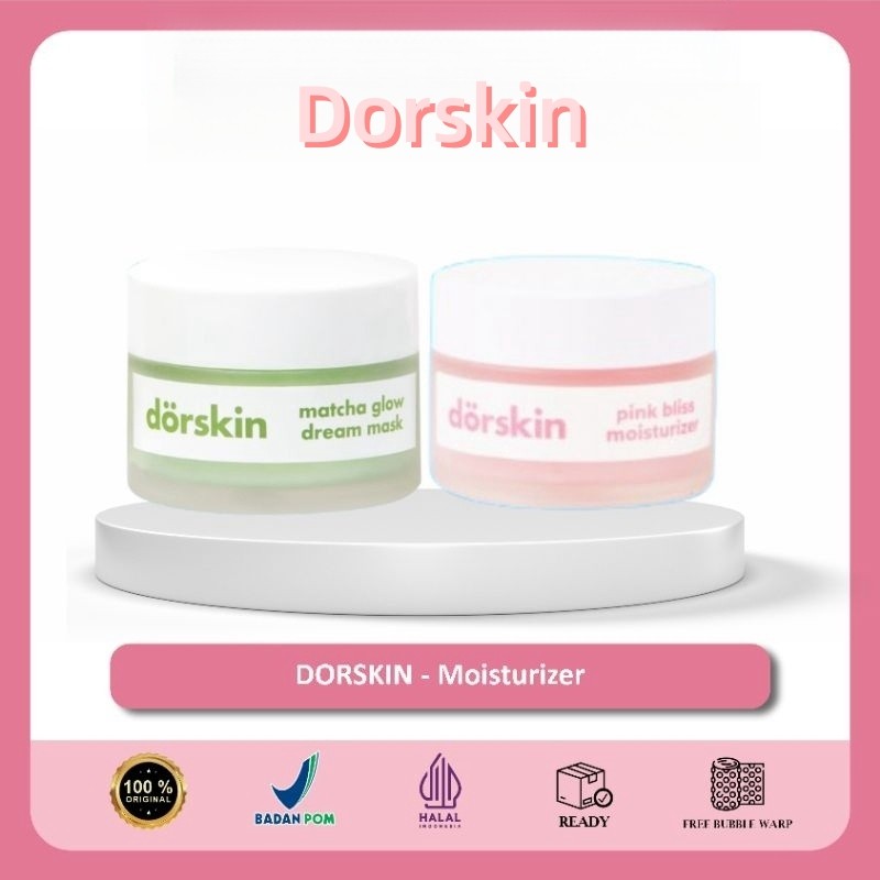 Jual DORSKIN Moisturizer Pink Bliss Moisturizer Brightening 30gr ...