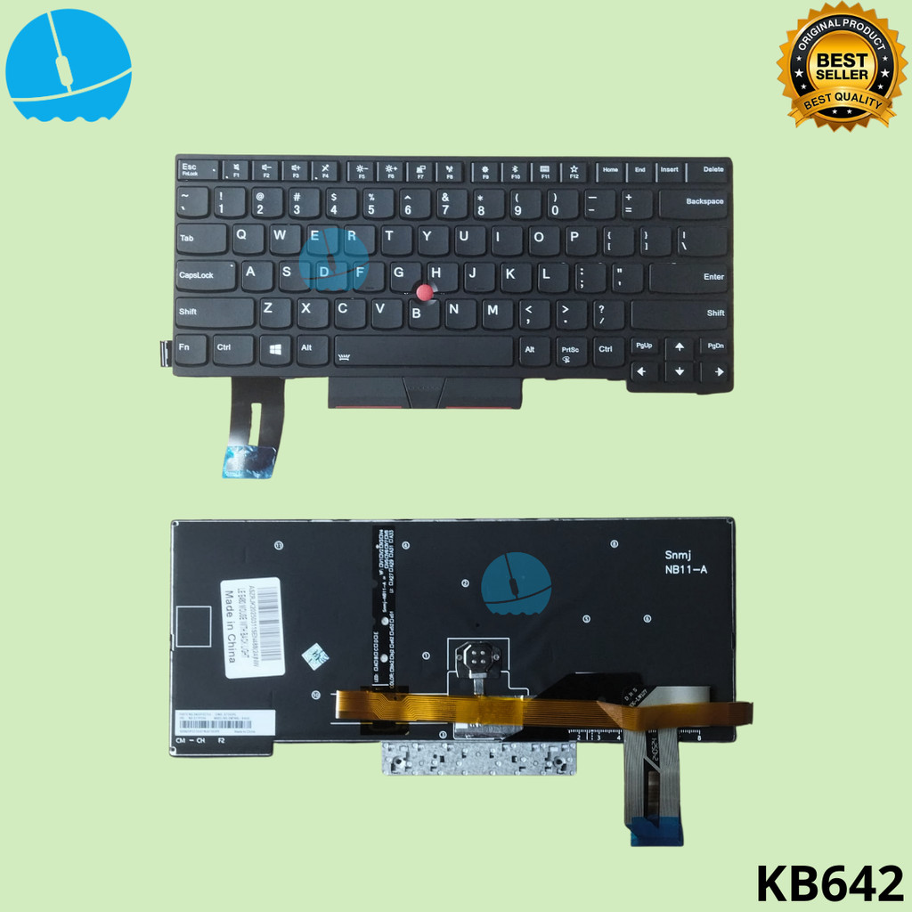 Jual Keyboard Lenovo Thinkpad T460S T470S With Backlit Frame | Shopee ...