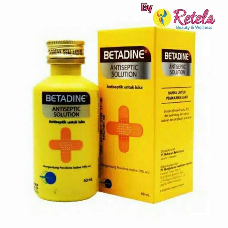 Jual BETADINE ANTISEPTIC SOLUTION 60ML | Shopee Indonesia