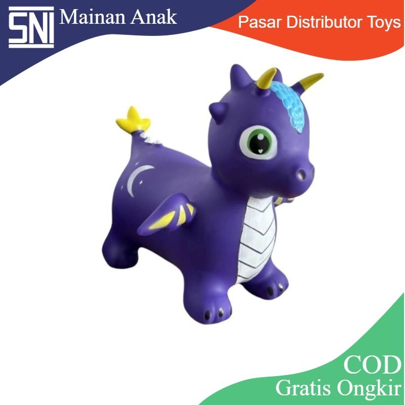 Jual Mainan Anak ANIMAL JUMPING KARET Kuda Kudaan Karet Animal Ada ...