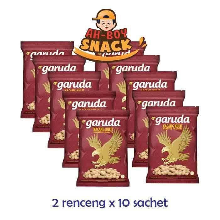 Jual GARUDA KACANG KULIT PER 2 PAK ISI 2 RENCENG ( 2 RENCENG X 10 ...