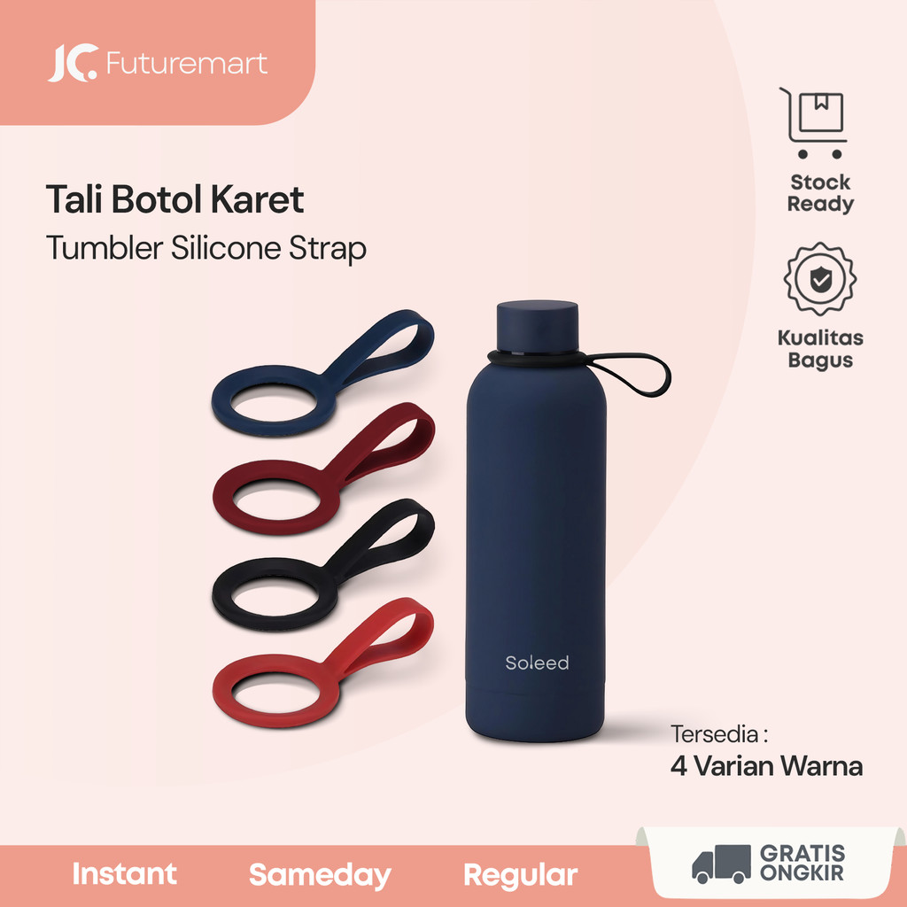 Jual Tali Botol Karet Silicone Tumbler Lulu 500ml 1000ml | Shopee Indonesia