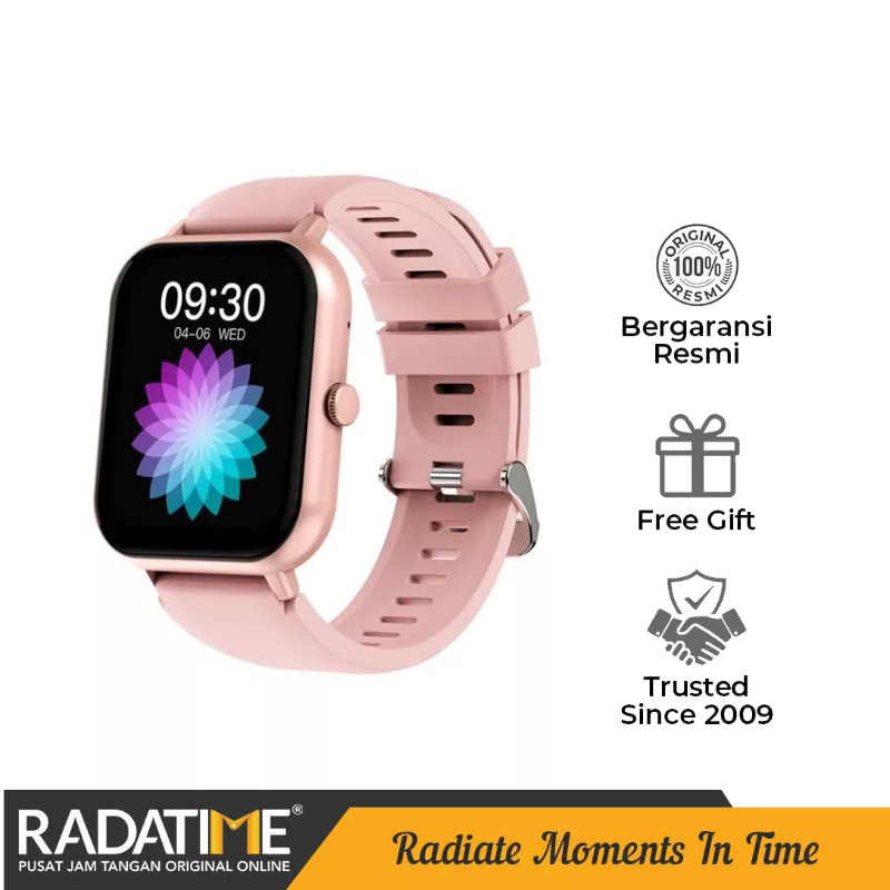 Jual Jam Tangan SMARTWATCH PEJE Free Strap Original Rubber Sport Pink ...
