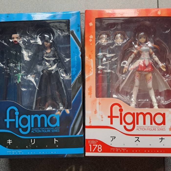Jual figma sword art online kirito asuna 1 set | Shopee Indonesia