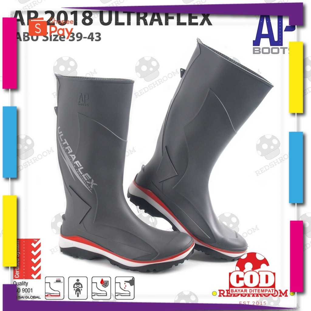 Jual [PREMIUM ORIGINAL] Sepatu Boot Tinggi AP Boots AP 2018 ULTRAFLEX ...