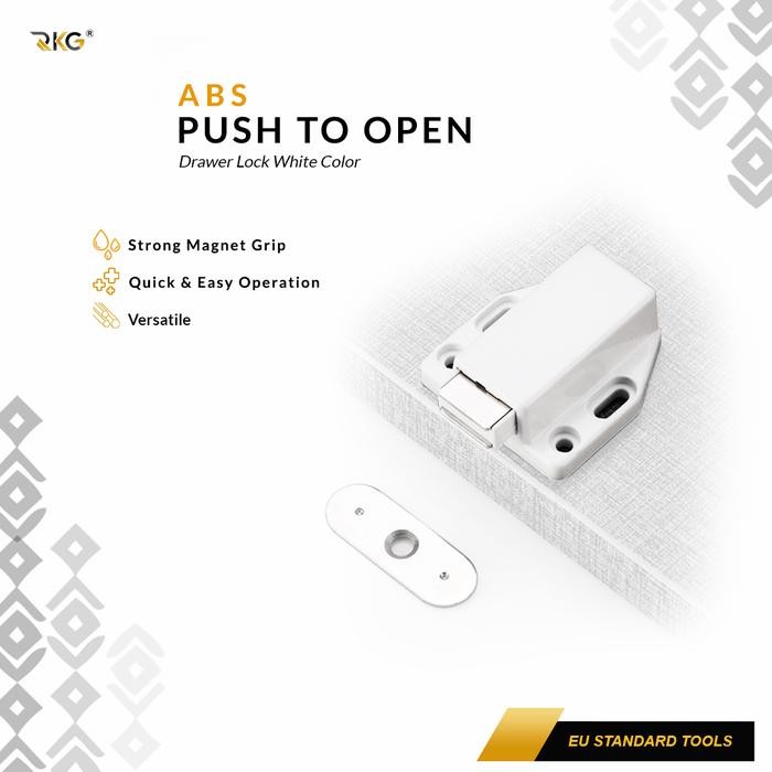 Jual Magnet Pintu Laci Lemari Push to Open Rebounder | Shopee Indonesia