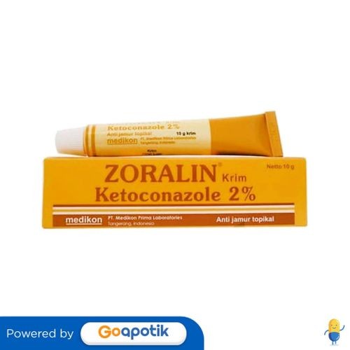 Jual Zoralin 2% Cream Isi 10 Gram Tube | Shopee Indonesia