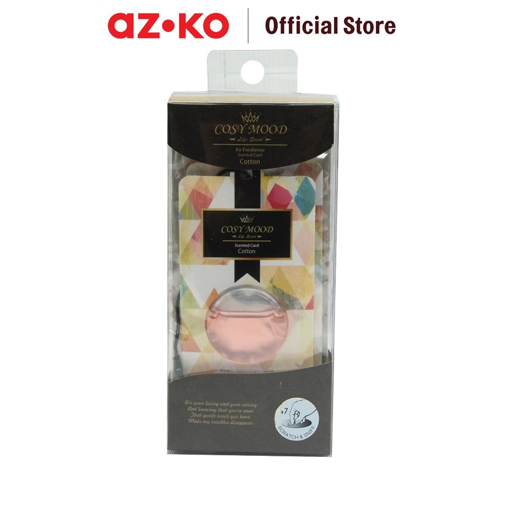 Jual AZKO Cosy Mood Cotton Pengharum Ruangan Card Sachet Freshener ...