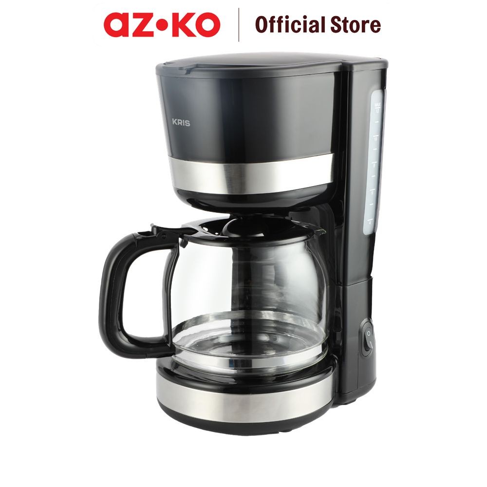 Jual AZKO Kris 1.5 ltr Coffee Drip Maker Stainless Steel - Hitam Mesin ...