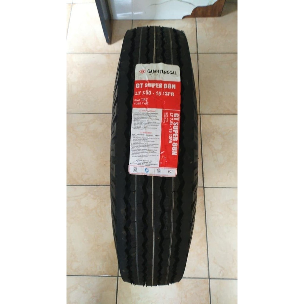 Jual GT Radial SUPER 88N 7.50 - 15 12PR Ban Truk Engkel BUS 750 R15 Tahun Produksi 2024 | Shopee ...