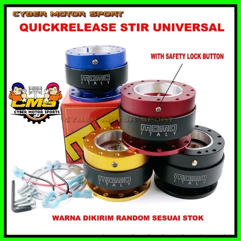 Jual Quickrelease hub boskit setir mobil universal. lepas pasang stir ...