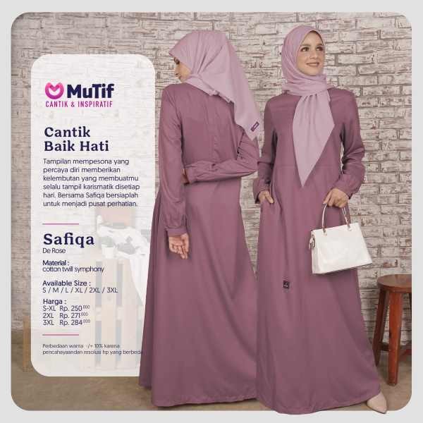 Jual Gamis Dewasa Mutif Safiqa De Rose | Shopee Indonesia