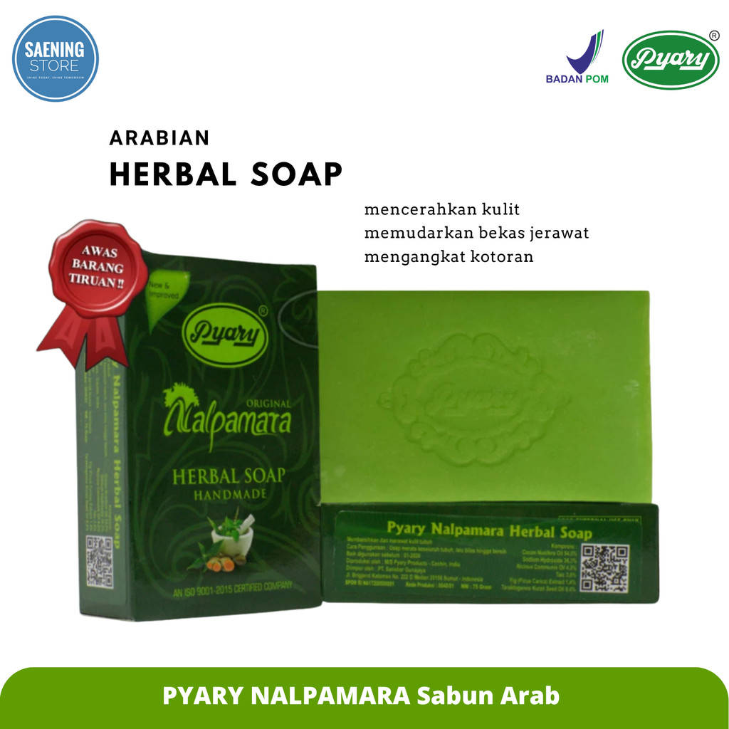 Jual NALPAMARA Sabun Arab PYARY Nalpamara Soap Original | Shopee Indonesia