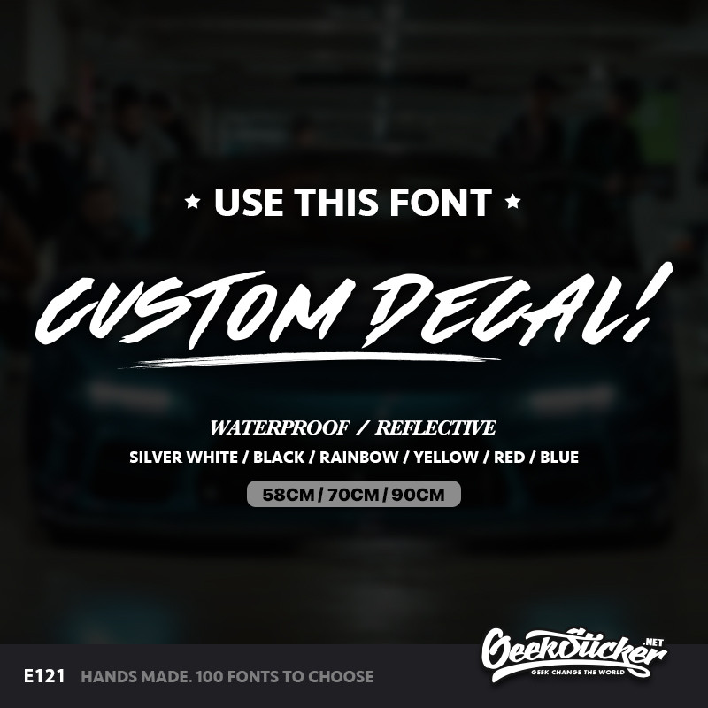 Jual Sticker Custom Mobil Off Road Car Decals Body Decals Car Truck ...