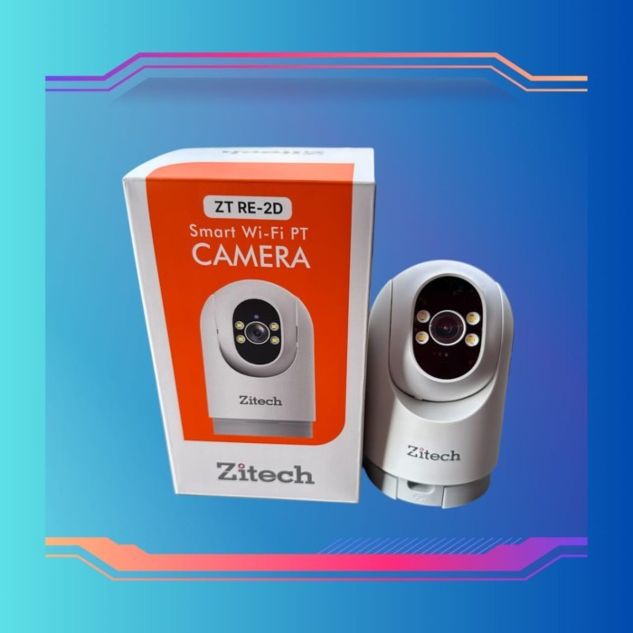 Jual CAMERA 2MP Dual Light Smart Wi-Fi Camera Pan & Tilt ZITECH ZT-RE ...