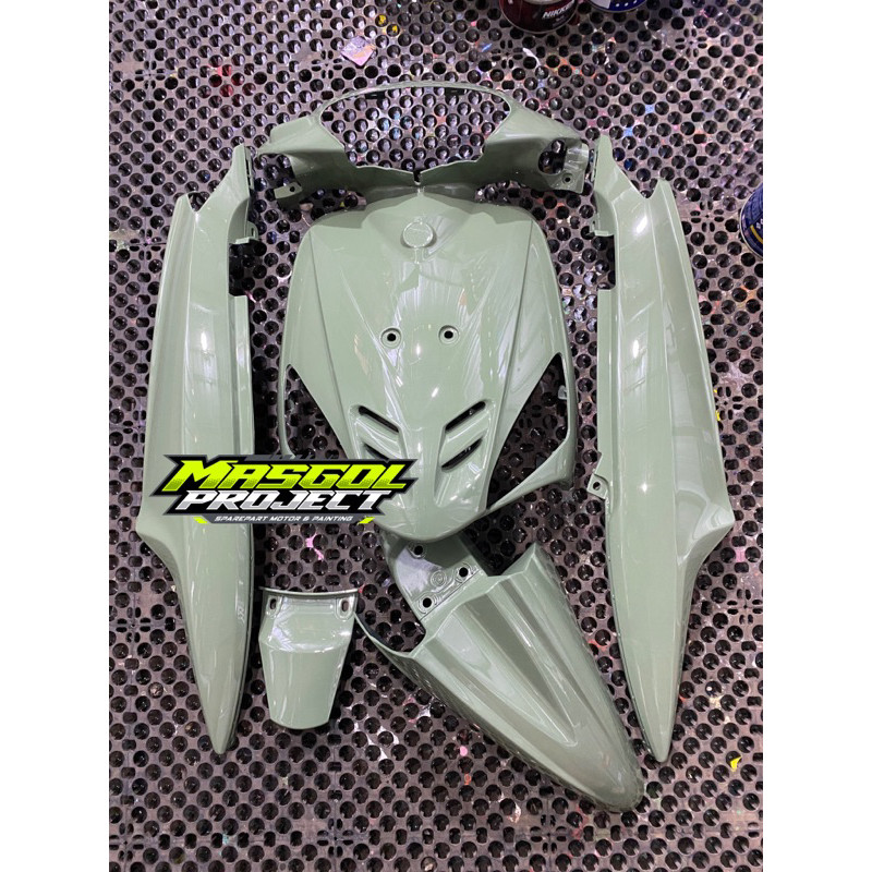 Jual Promo Full body halus Mio sporty army muda pastel | Shopee Indonesia