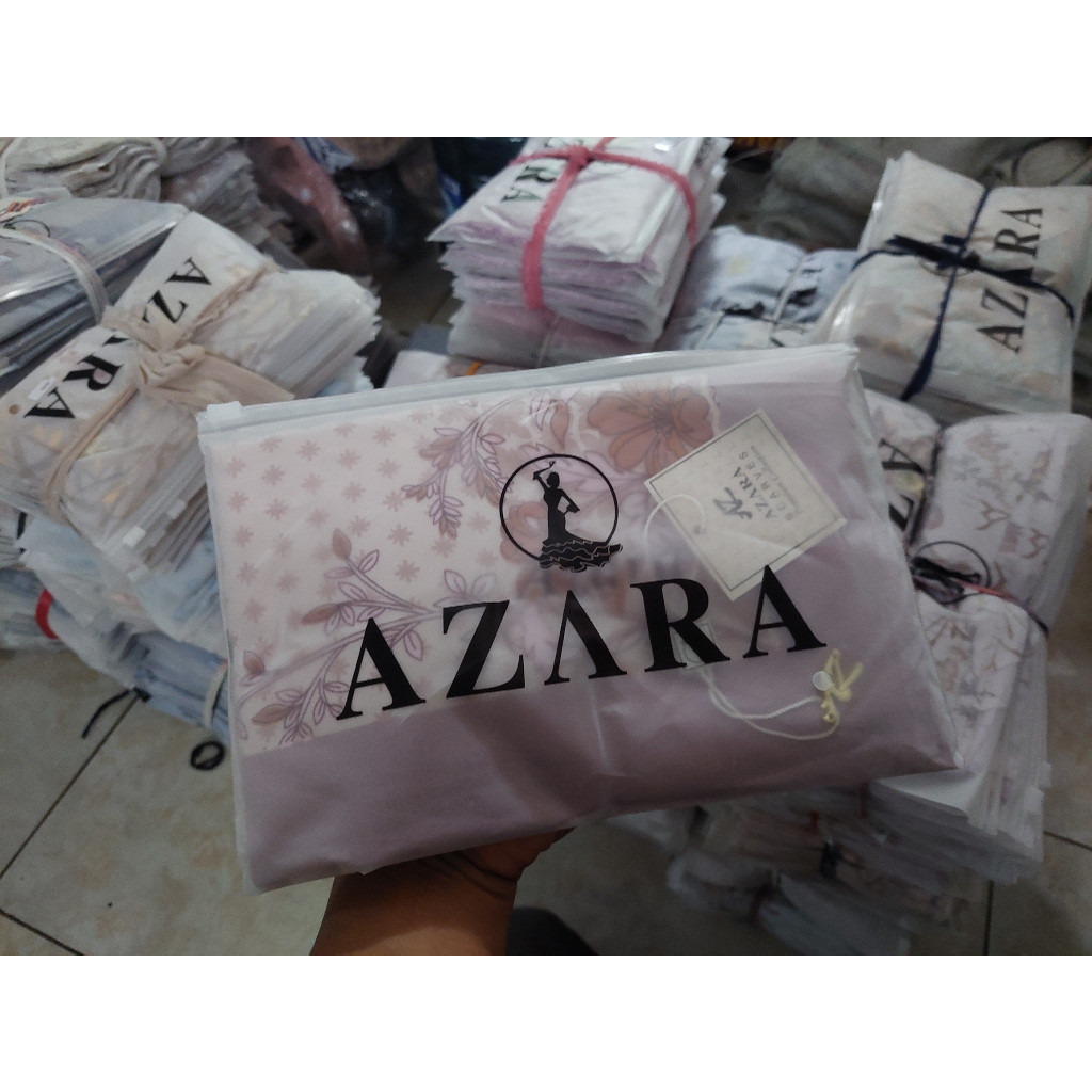Jual IE74R (ISI 10 + GATIS 1 HIJAB) AZARA POUCH METAL LOGO PAKET USAHA ...