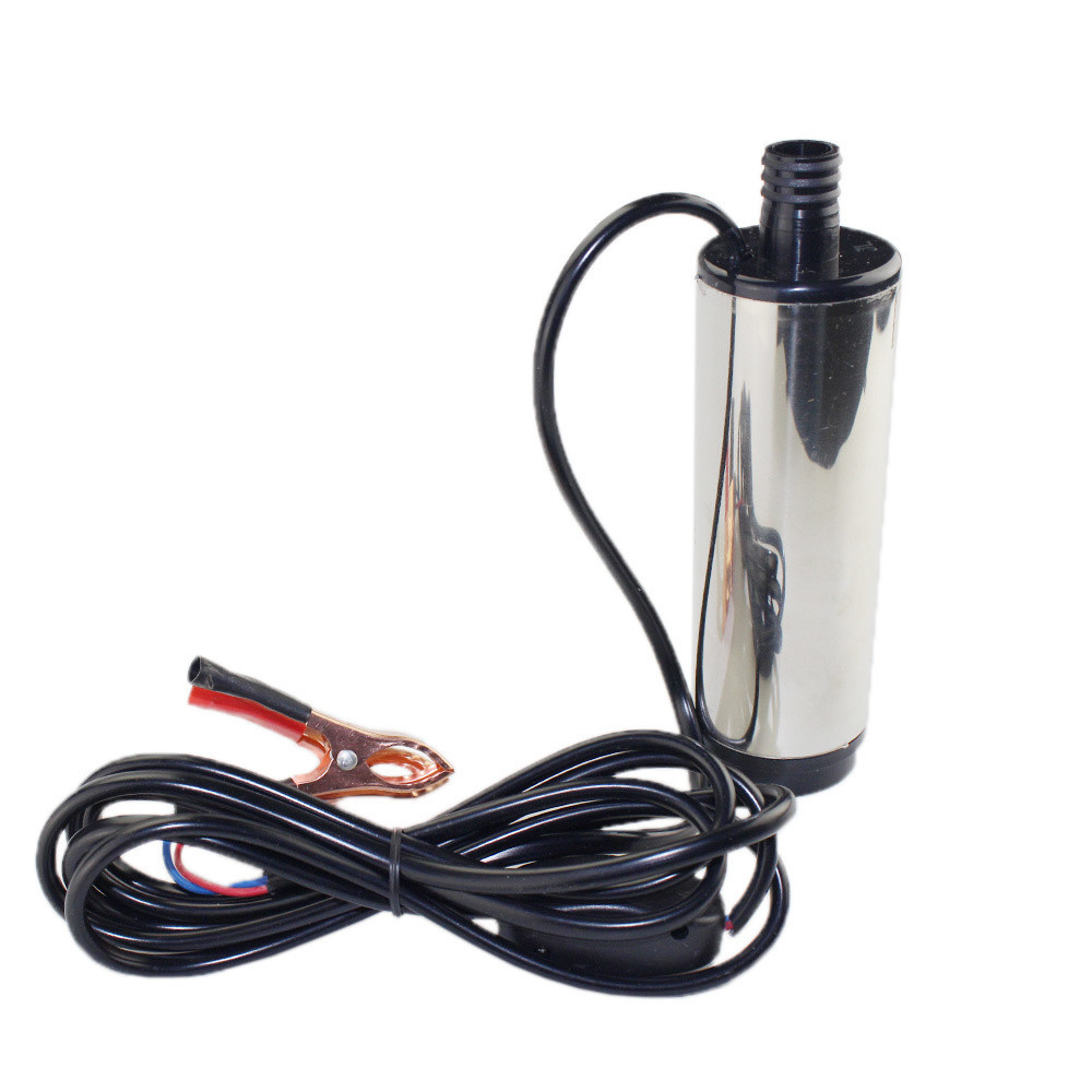 Jual DC 12V 24V 51mm Water Pump Refueling Set With 4 Meter Hose ...