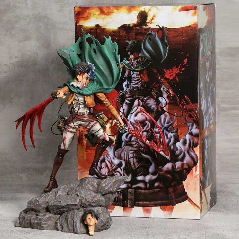 Jual Levi Ackerman Battle Damage Ver Complete Figure Excellent Model ...
