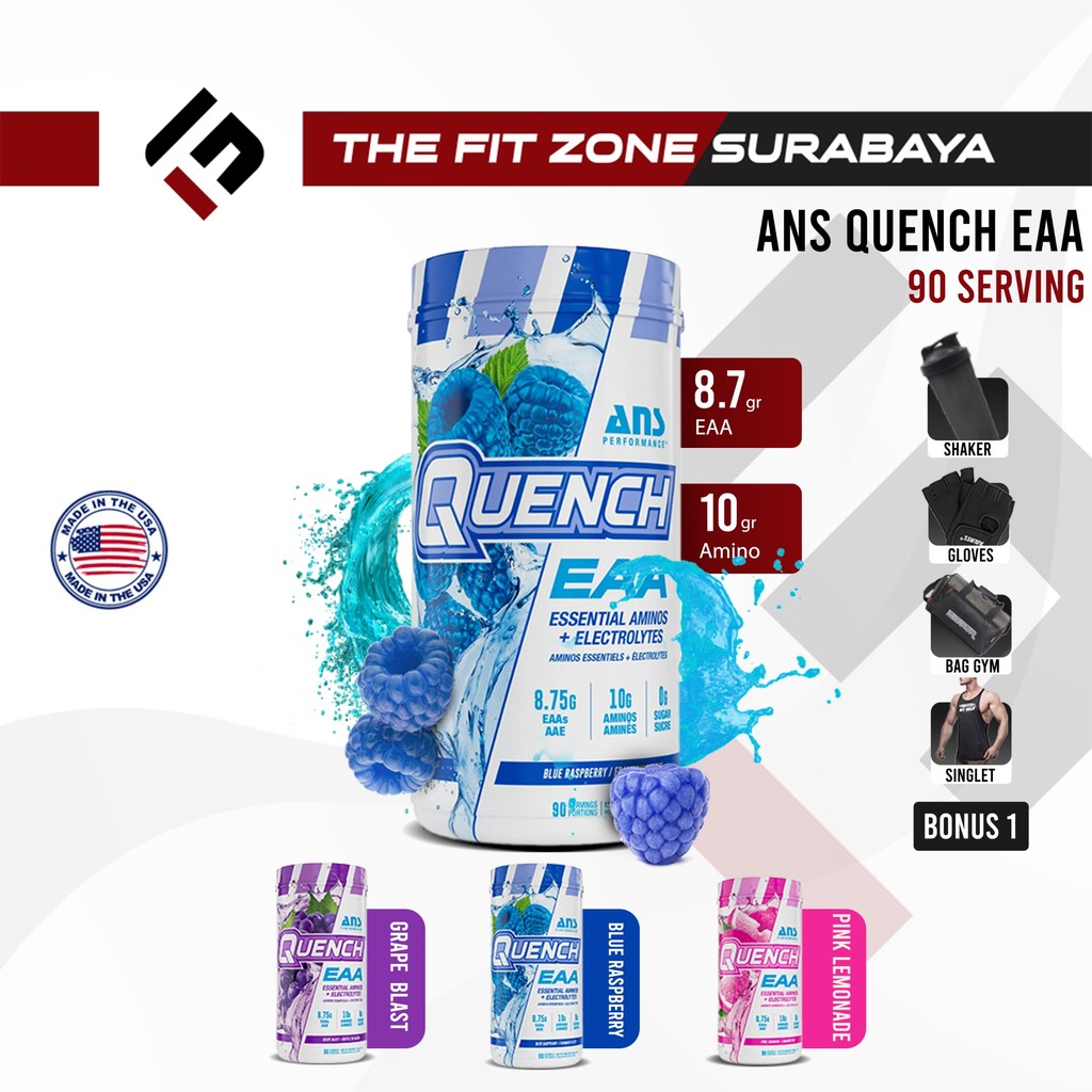 Jual ANS Performance Quench EAA 90 Servings Essential Amino Acid ...